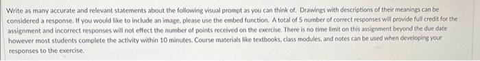 Solved Write as many accurate and relevant statements about | Chegg.com