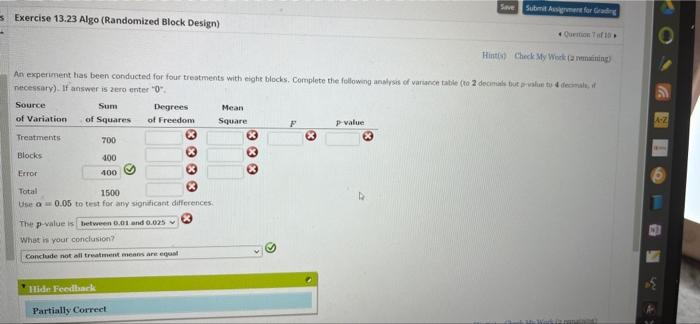 Solved Save Submit Agent for Grading Exercise 13.23 Algo | Chegg.com