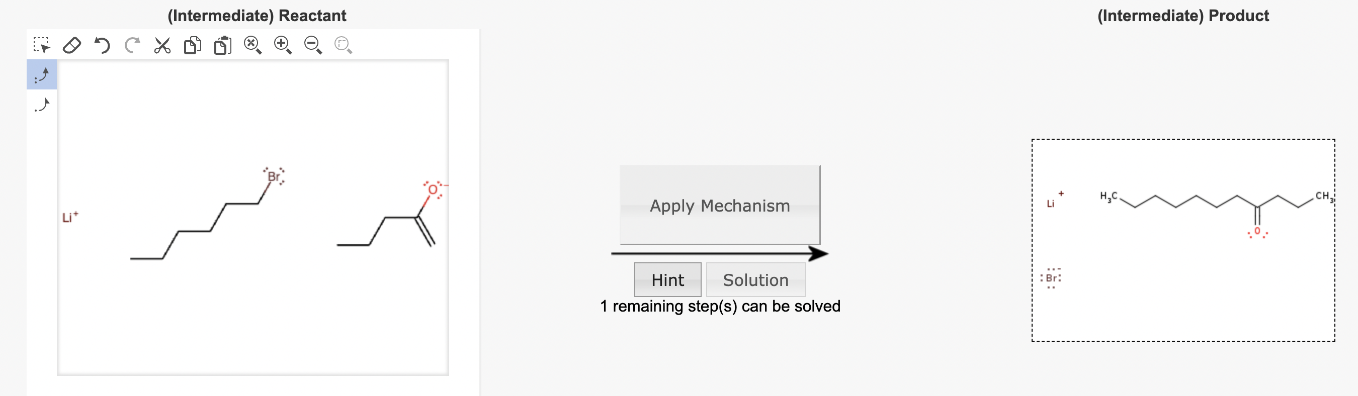 Solved add the arrows needed to get from reactant to product | Chegg.com