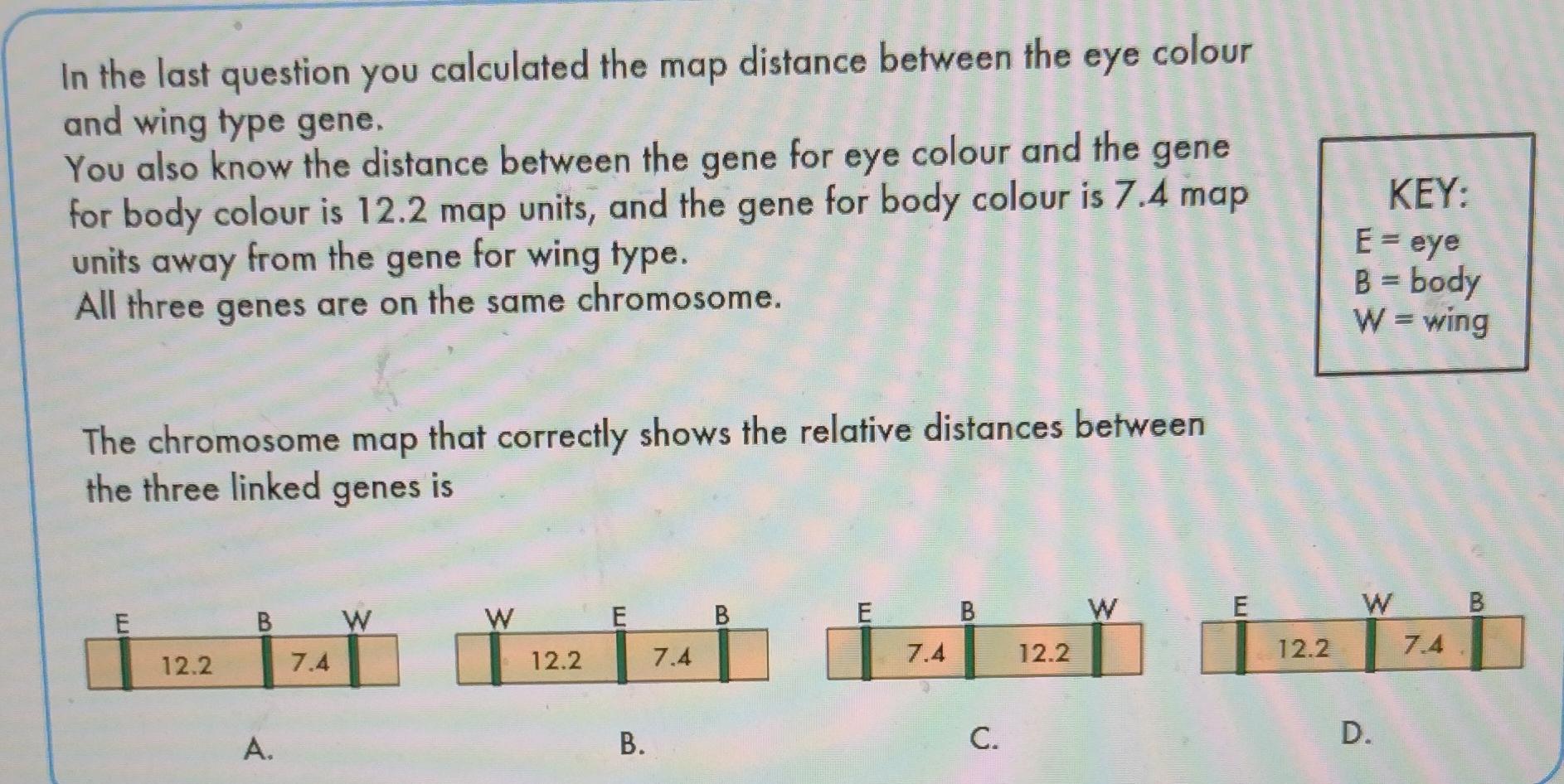Solved Biology 30 3. In the last question you calculated the | Chegg.com