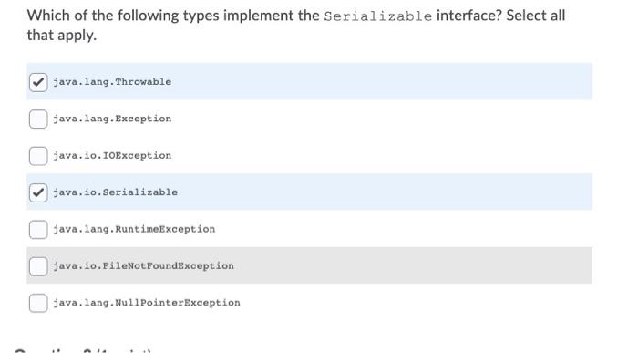 Solved java.lang.Throwable +getMessage(): String | Chegg.com