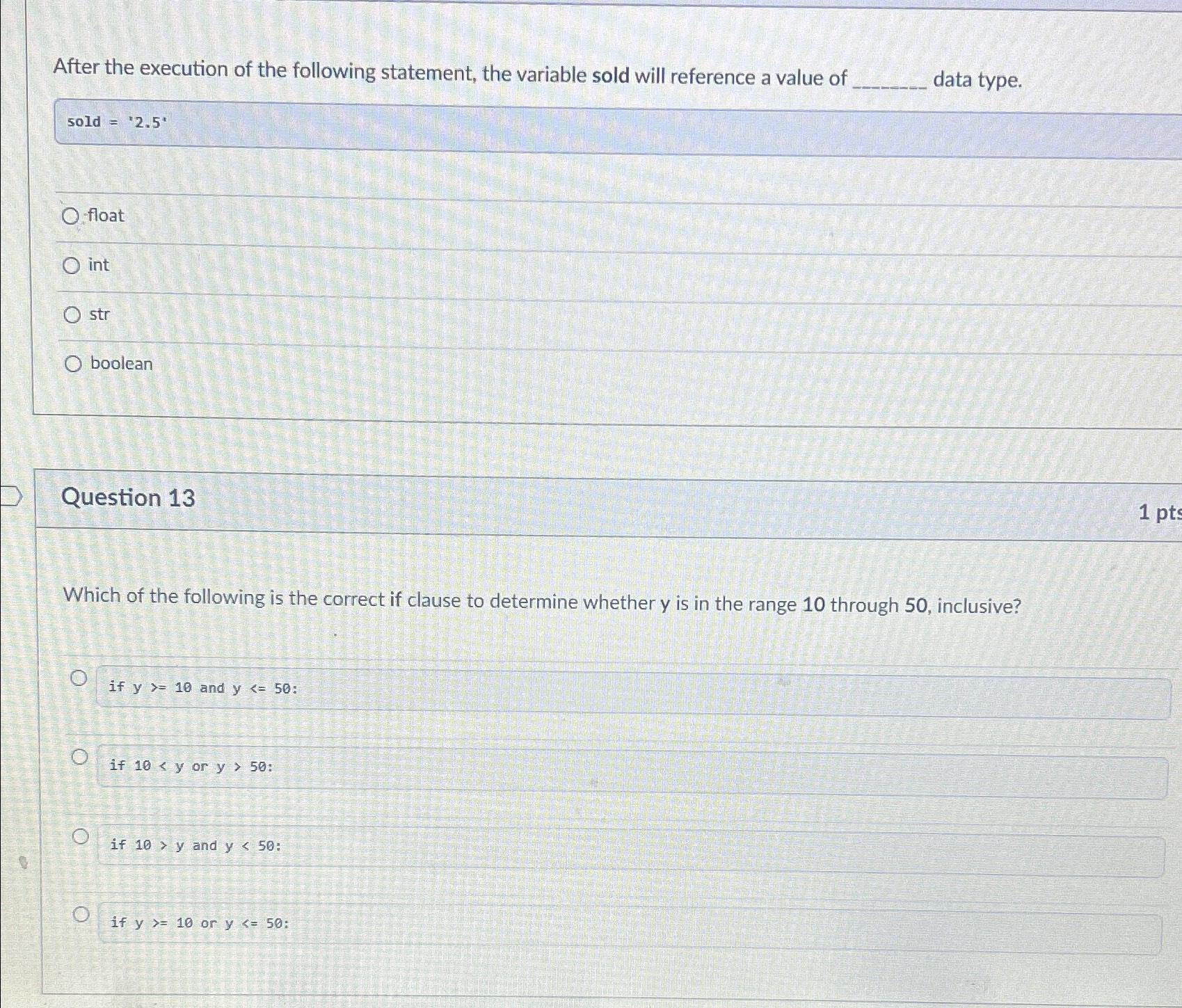 Solved After the execution of the following statement, the | Chegg.com