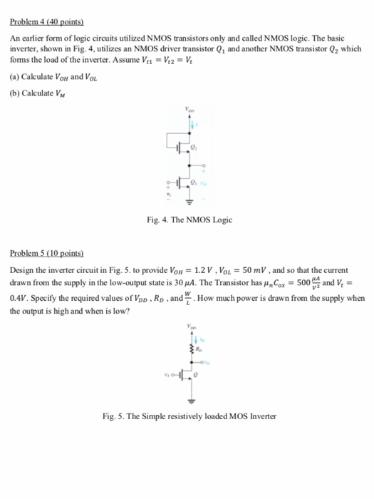 Solved Problem 0 (10 points) Sketch a CMOS logic circuit | Chegg.com