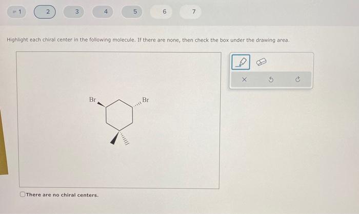 Solved Highlight each chiral center in the following | Chegg.com