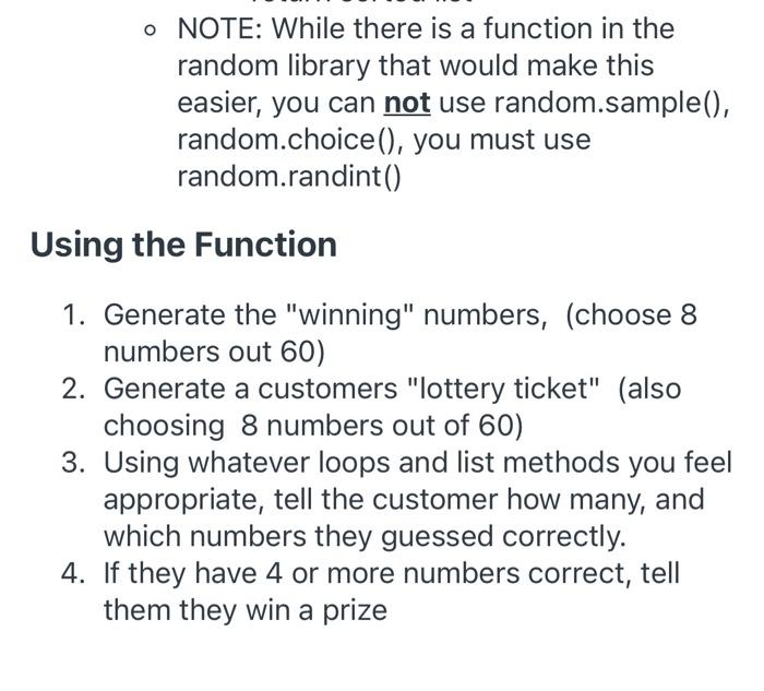 Solved You are going to create a new function for creating a | Chegg.com