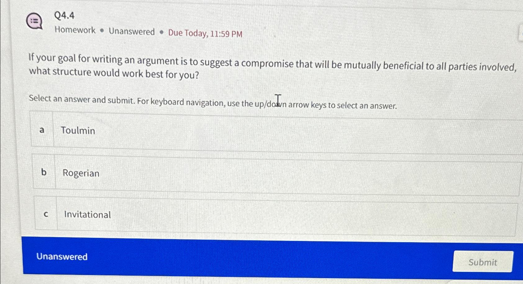 Solved Q4.4Homework * ﻿Unanswered * ﻿Due Today, 11:59 ﻿PMIf | Chegg.com
