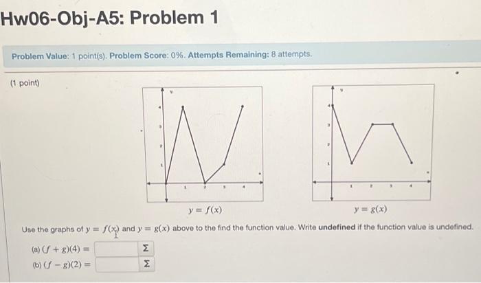 Solved Hw06-Obj-A5: Problem 1 Problem Value: 1 point(s). | Chegg.com