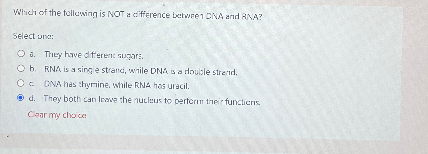 Solved Which of the following is NOT a difference between | Chegg.com
