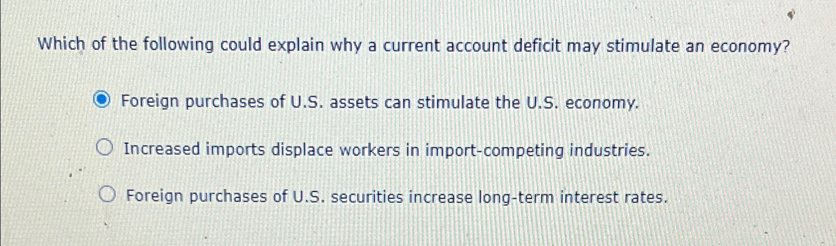 Solved Which of the following could explain why a current | Chegg.com