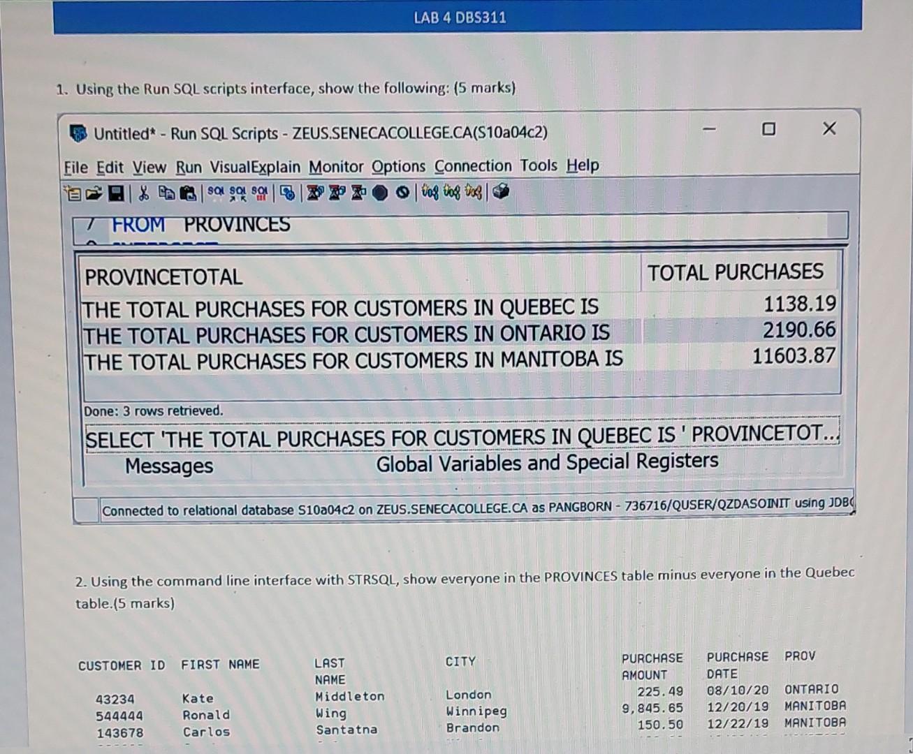 Solved The following tables have been made available for | Chegg.com