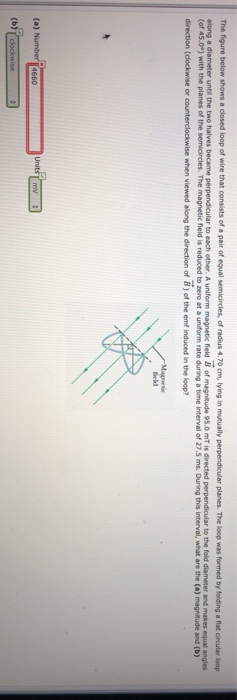 Solved The figure below shows a closed loop of wire that | Chegg.com