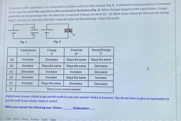 Solved A capacitor with capacitance Cis connected to a | Chegg.com