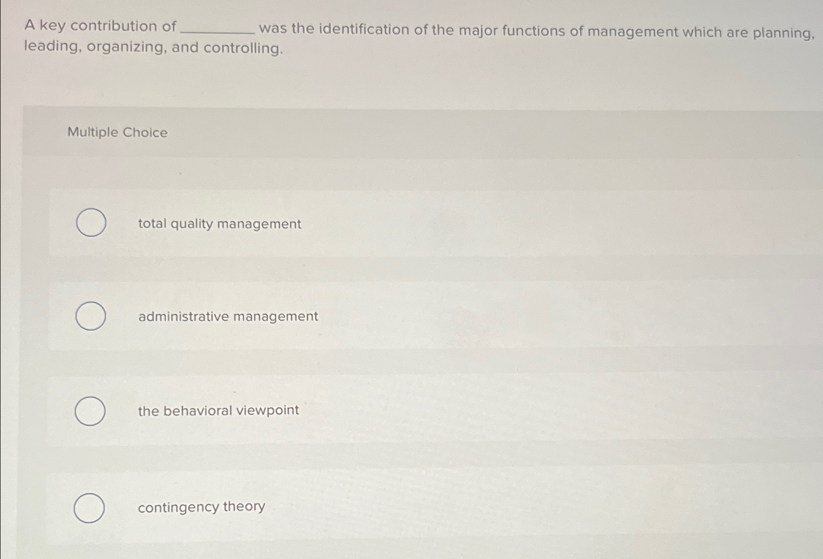Solved A key contribution of ﻿was the identification of | Chegg.com