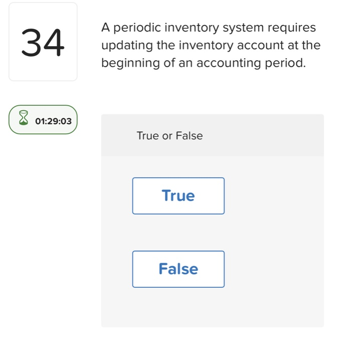 Solved 25 An inventory error carried forward into the next | Chegg.com