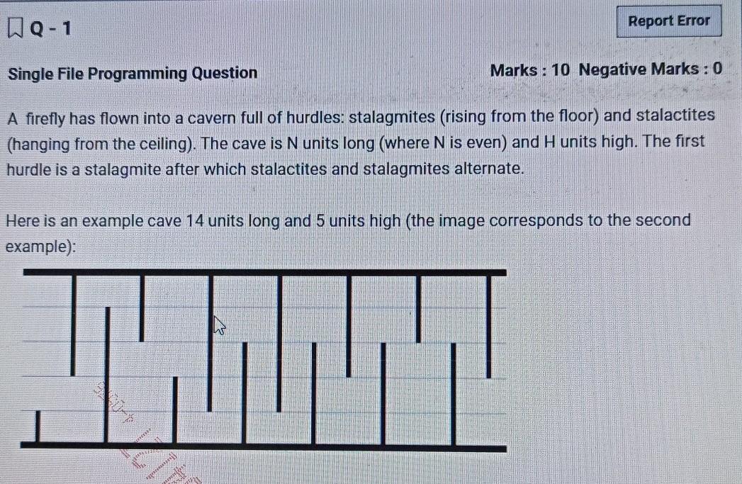 Solved DQ-1 Report Error Single File Programming Question | Chegg.com