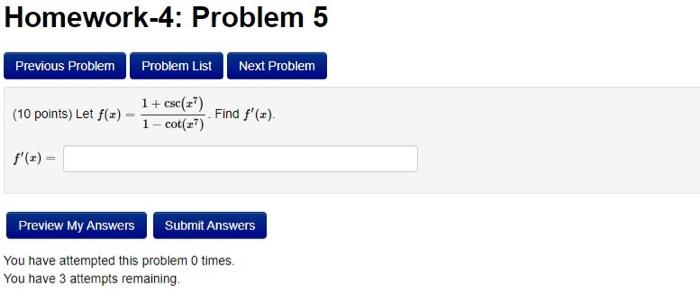 Solved Homework-4: Problem 5 Previous Problem (10 points) | Chegg.com