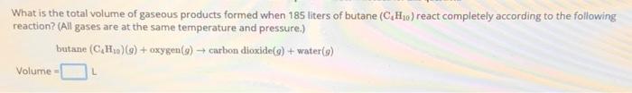 Solved What volume of propane \\( \\left(\\mathrm{C}_{3} | Chegg.com
