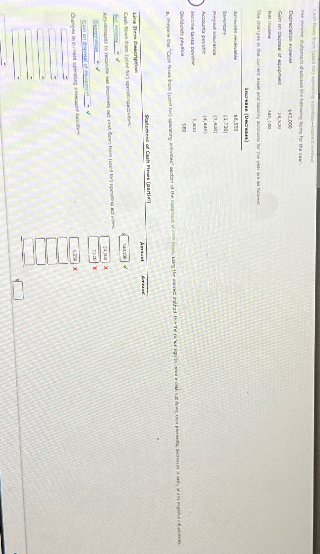 [solved] Cash Flows Trom Used For Operating Activities In