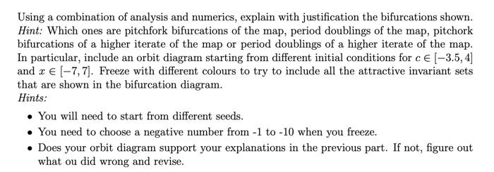 Solved 2. Consider the map fc(x)=x+csin(x). (a) Find all of | Chegg.com