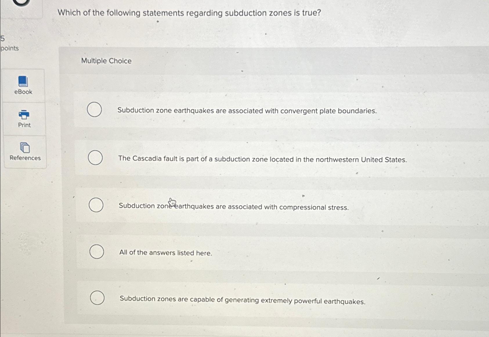 Solved Which of the following statements regarding | Chegg.com