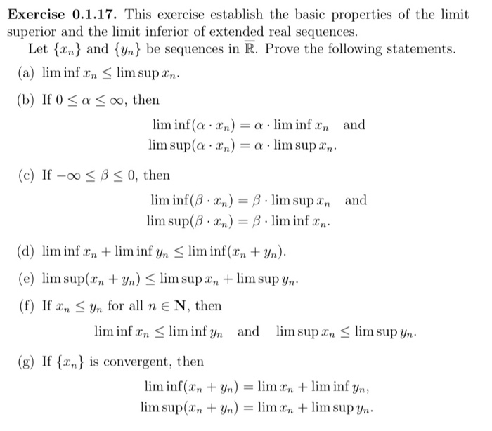 Solved Exercise 0.1.17. This exercise establish the basic | Chegg.com