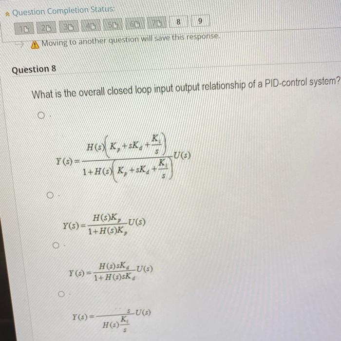 Solved What is the overall closed loop input output | Chegg.com