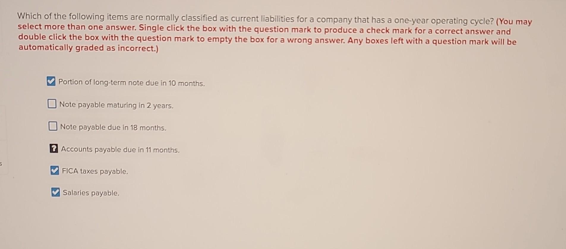 Solved Which of the following items are normally classified | Chegg.com