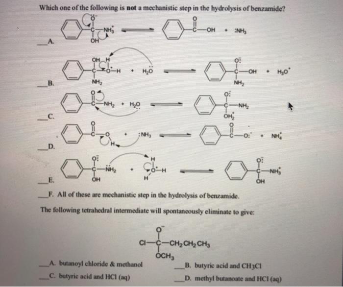 Solved Which one of the following is not a mechanistic step | Chegg.com