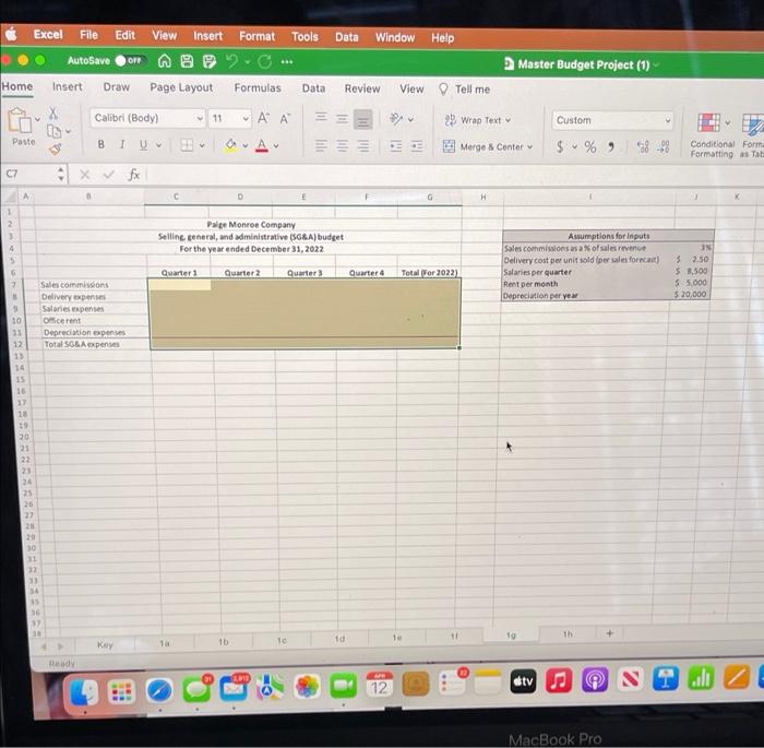 Excel File Edit View Insert Format Tools Data Window | Chegg.com