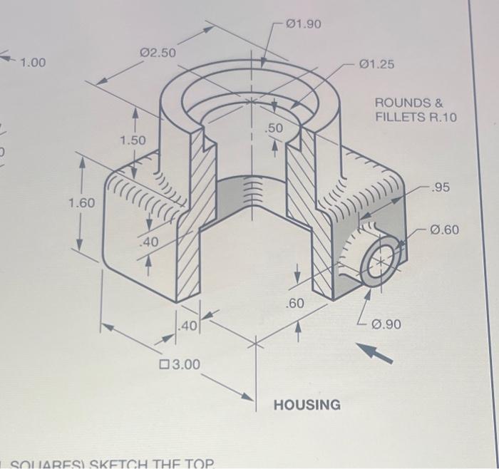 Solved How to draw it in solid works | Chegg.com