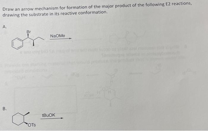 Solved Draw an arrow mechanism for formation of the major | Chegg.com