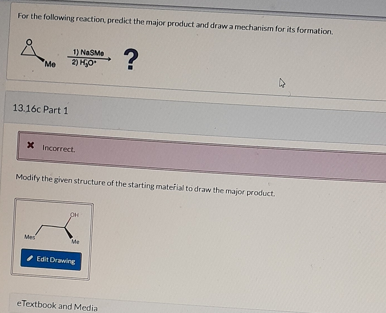 Solved For the following reaction, predict the major product | Chegg.com