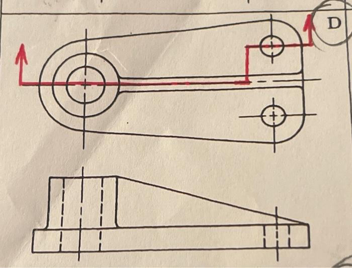 Solved Can you help me section this on autocad? | Chegg.com