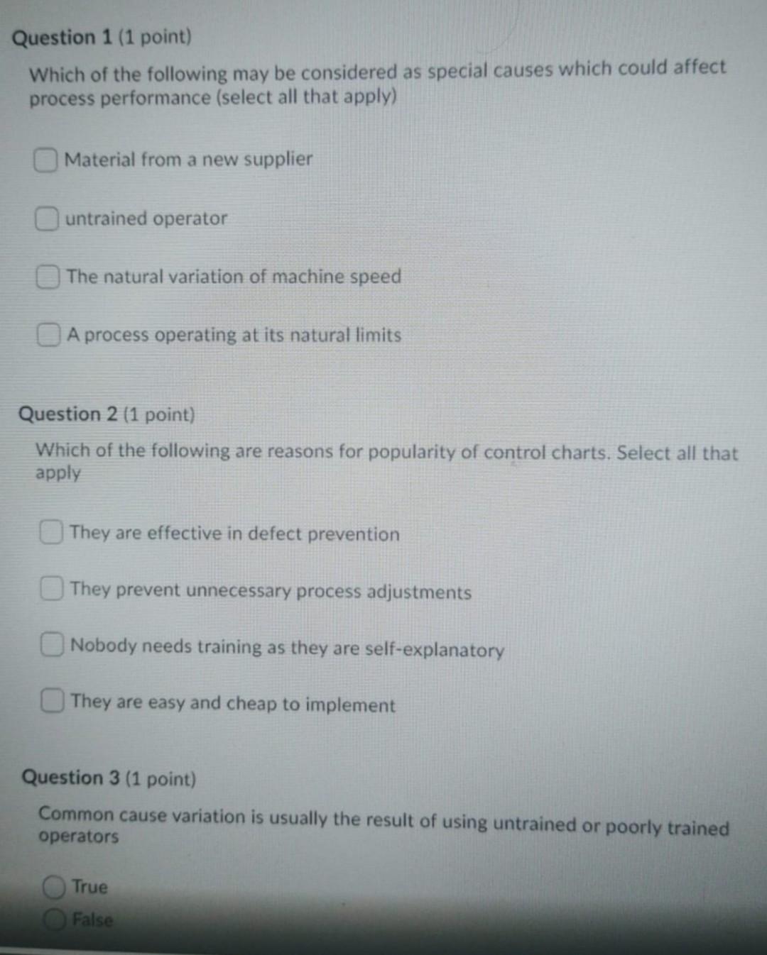 Solved Question 1 (1 point) Which of the following may be | Chegg.com