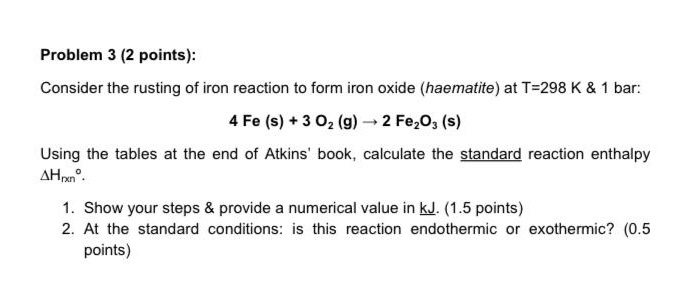 Three Relevant Chemical Equations For The Corrosion Of Iron - Tessshebaylo