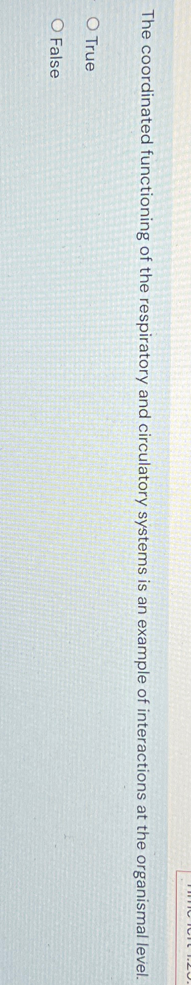 Solved The coordinated functioning of the respiratory and | Chegg.com