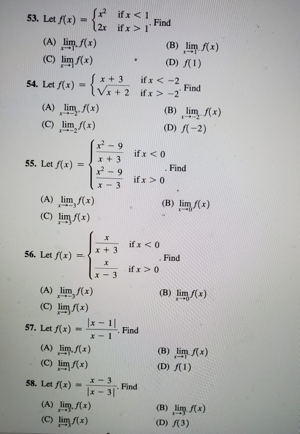 Solved 2x If X 1 X If X