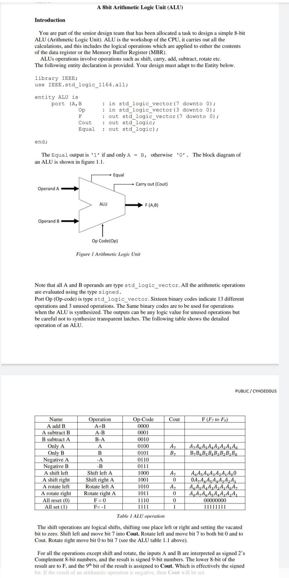 Solved Introduction You are part of the senior design team | Chegg.com
