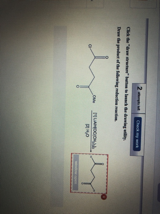 Solved 2 attempts left Check my work Click the "draw | Chegg.com