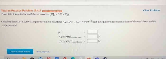 Solved Close Problem Tutored Practice Problem 16.4.5 M B | Chegg.com