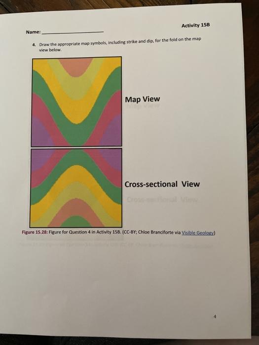 Solved Name: Activity 15B 2. Draw the appropriate map | Chegg.com
