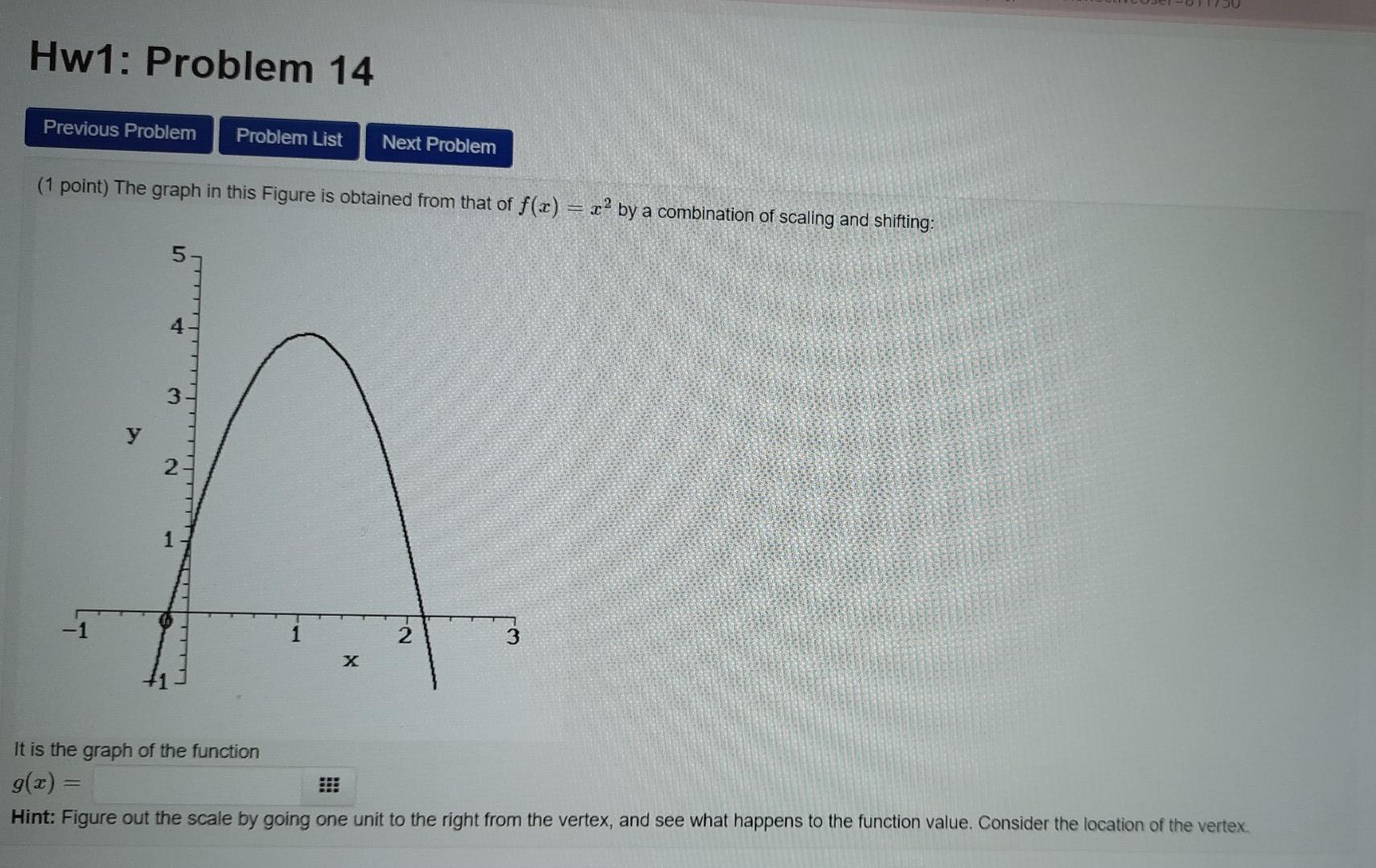 Solved Hw1: Problem 14 Previous Problem Problem List Next | Chegg.com Solved Hw1: Problem 14 Previous Problem Problem List Next | Chegg.com