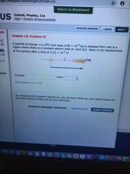 Solved eyplus.com/edugen/lti/main.uni Return to Blackboard | Chegg.com