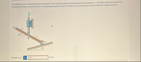 Solved The elements of a switching device are shown if the | Chegg.com