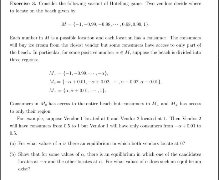Solved Exercise 3. Consider the following variant of | Chegg.com