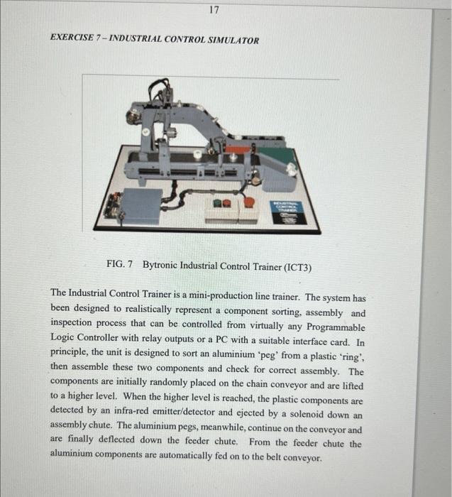Solved Outcome 1: - evaluate the design characteristics of | Chegg.com