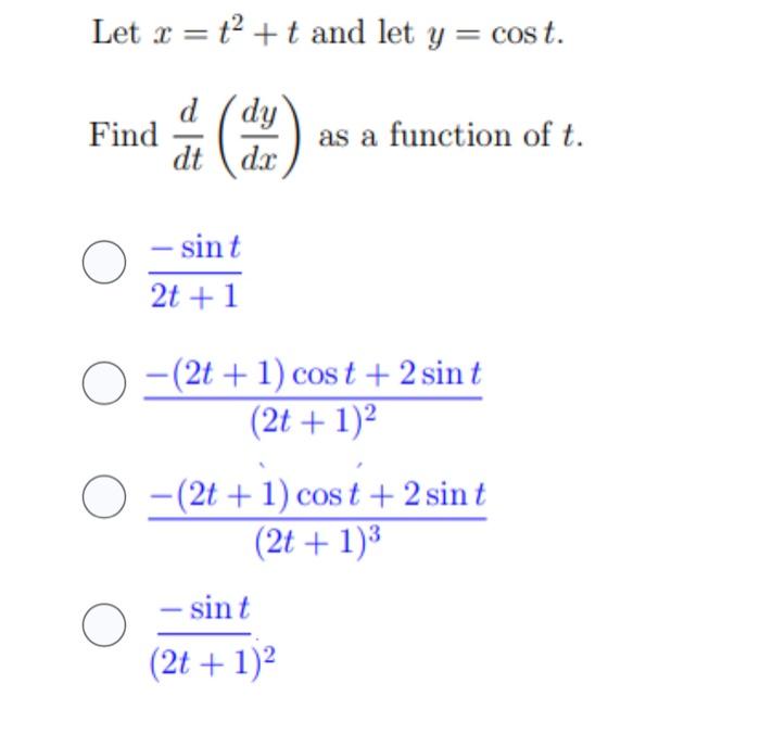 Solved If f′(x)=0 then a possible function is | Chegg.com