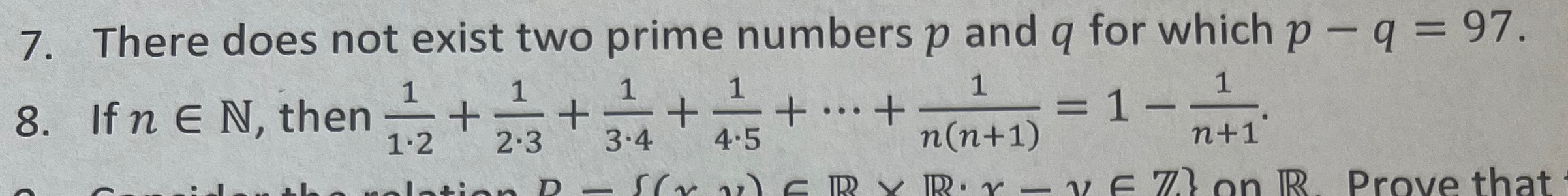 Solved There does not exist two prime numbers p ﻿and q ﻿for | Chegg.com