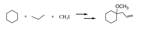 Solved Synthesize the following ether from propane, | Chegg.com