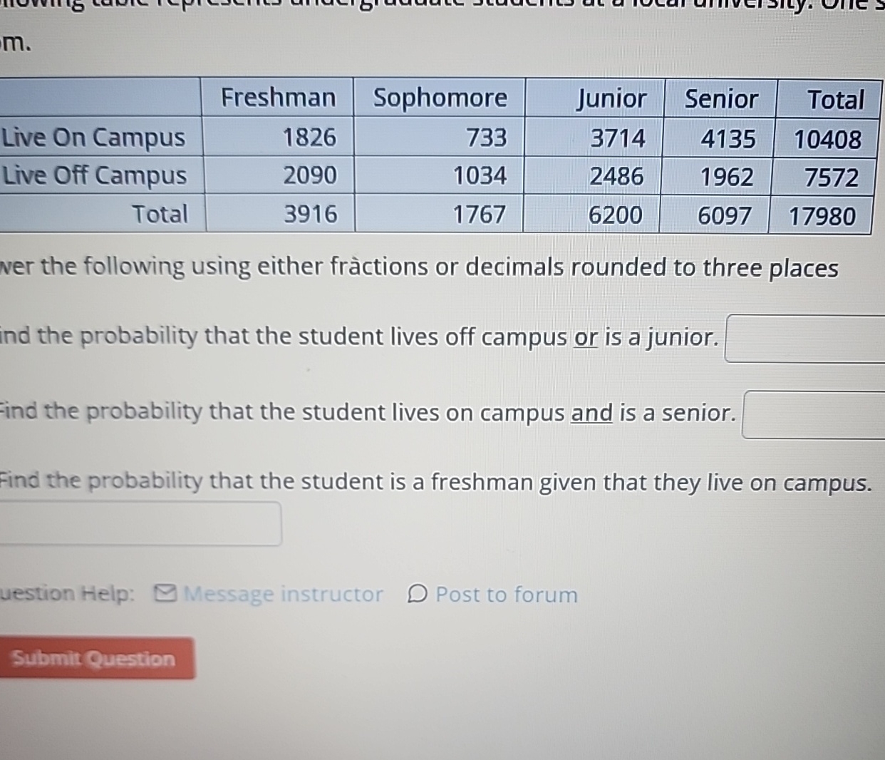 Solved Question | Chegg.com
